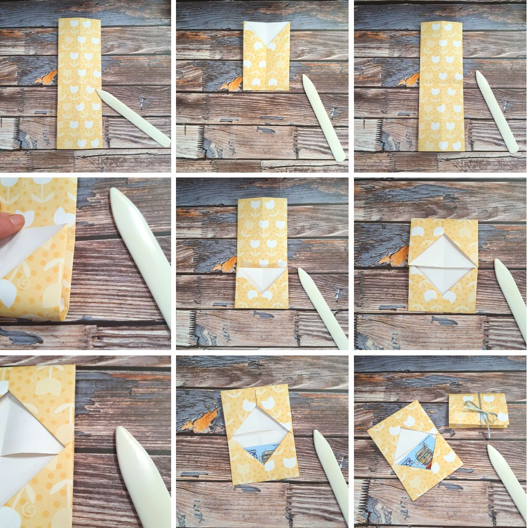Origami gift card holder – step by step tutorial – The Craft Fantastic